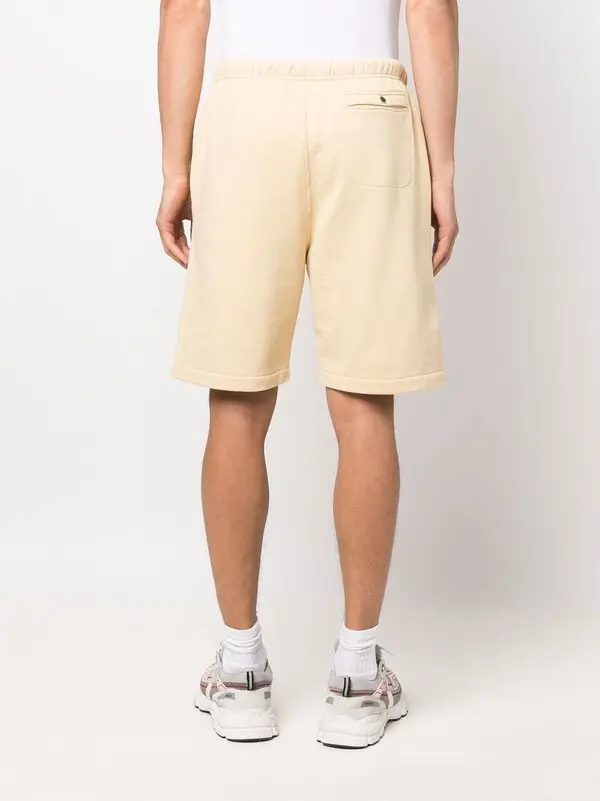 Heron Preston Logo-embellished Cotton Track Shorts