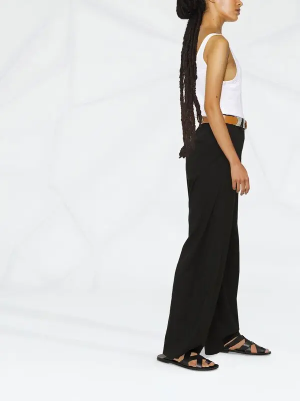 Vince Pleat-front Straight Leg Trousers