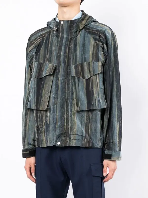 Paul Smith Woodland-print Hooded Jacket