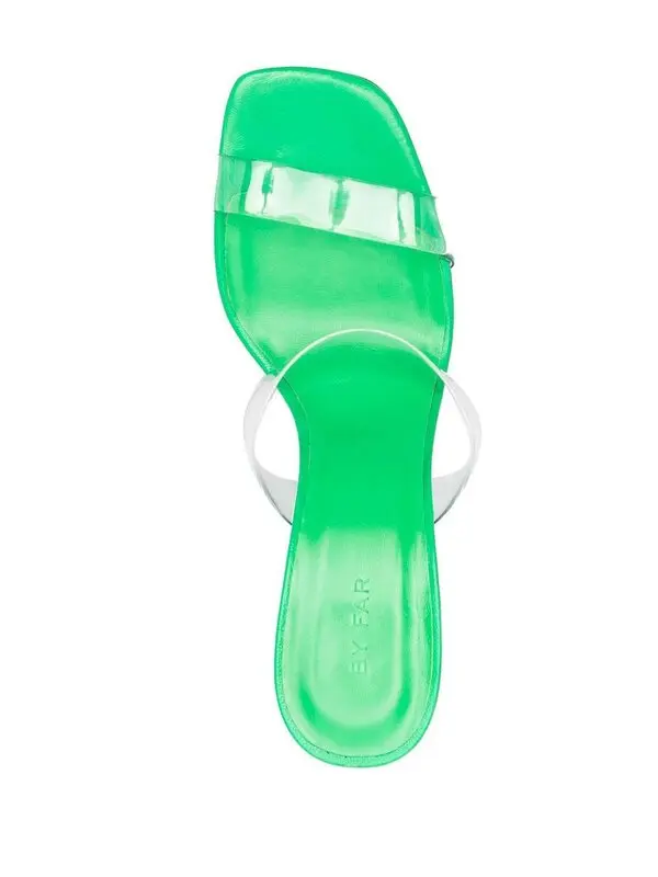By Far Clara 100mm Sandals