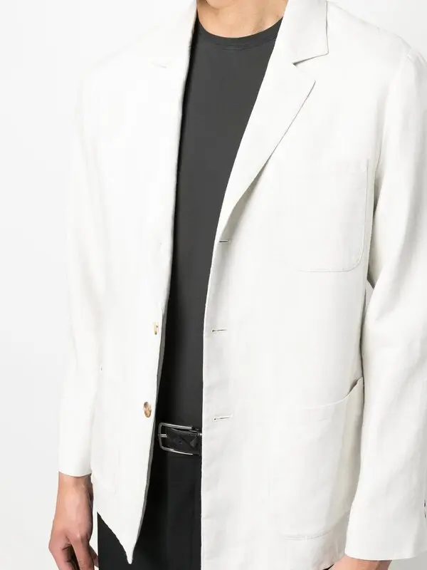 Boglioli Single-breasted Linen Blazer