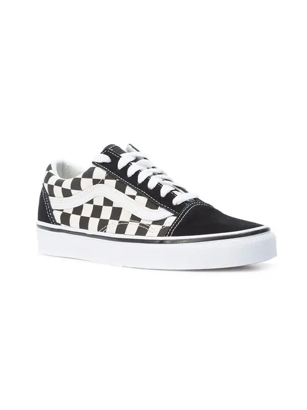 VANS Checkered Sneakers - Black