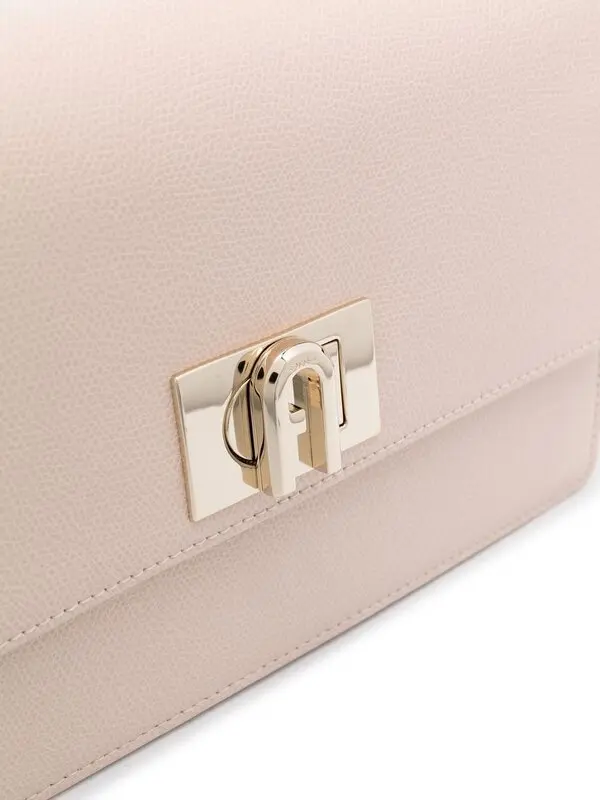 Furla 1927 Leather Shoulder Bag - Pink