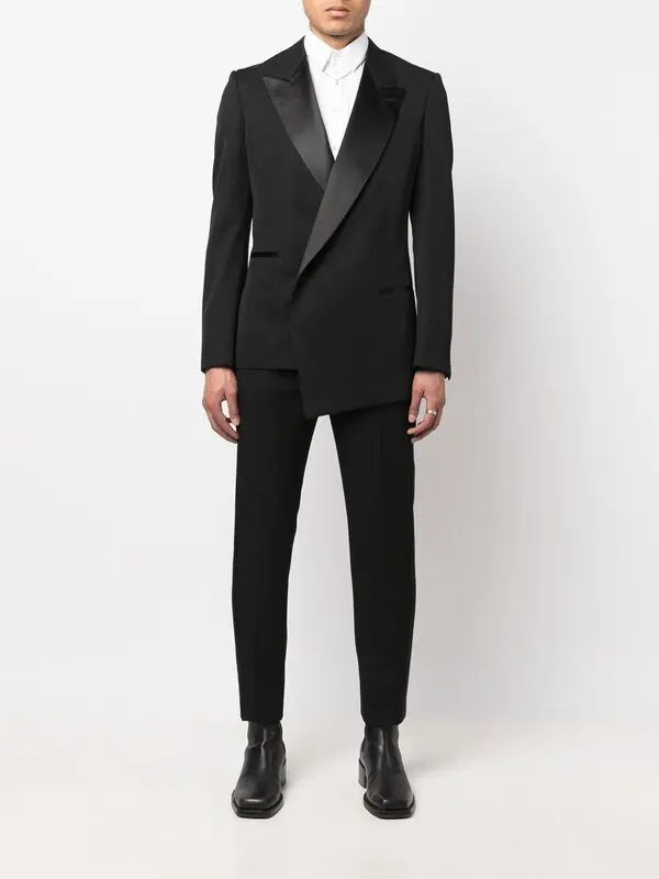 Alexander McQueen Silk Side Panel Trousers