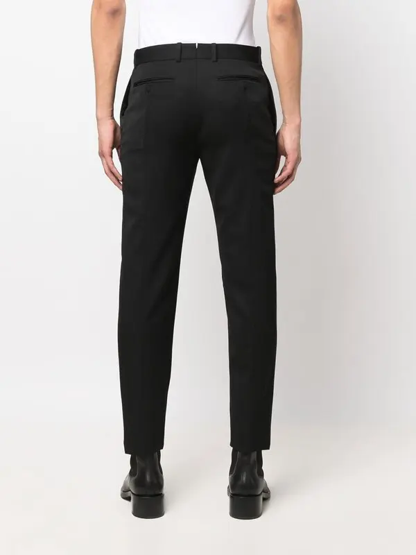 Alexander McQueen Silk Side Panel Trousers