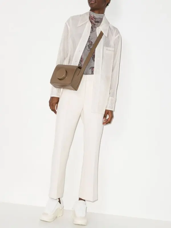 HOLZWEILER Slim-cut Cropped Trousers