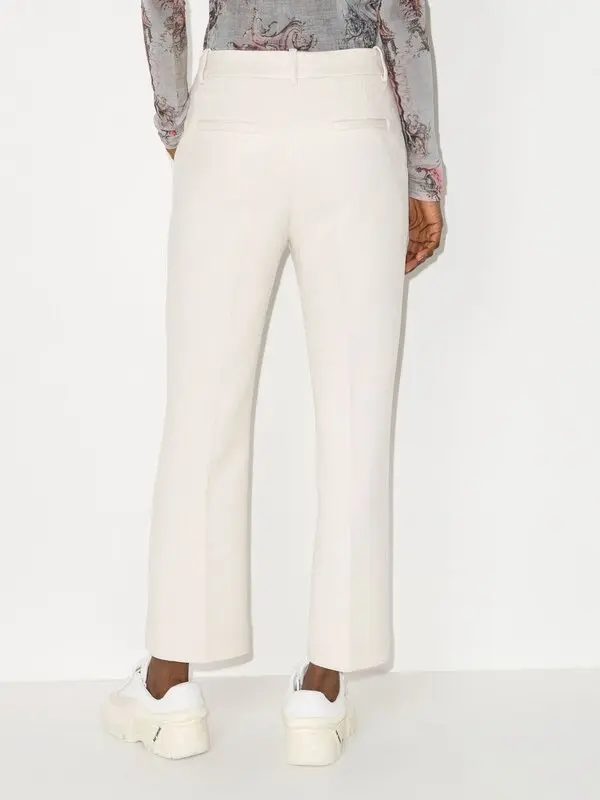 HOLZWEILER Slim-cut Cropped Trousers