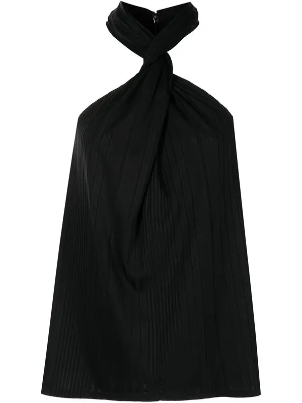 ANINE BING Agnes Twist-front Top