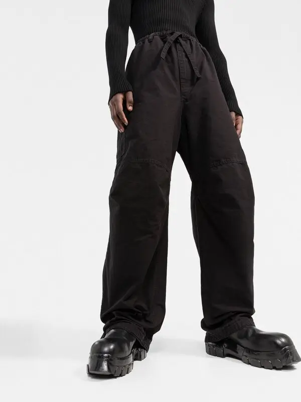 Balenciaga Drawstring Cargo Trousers