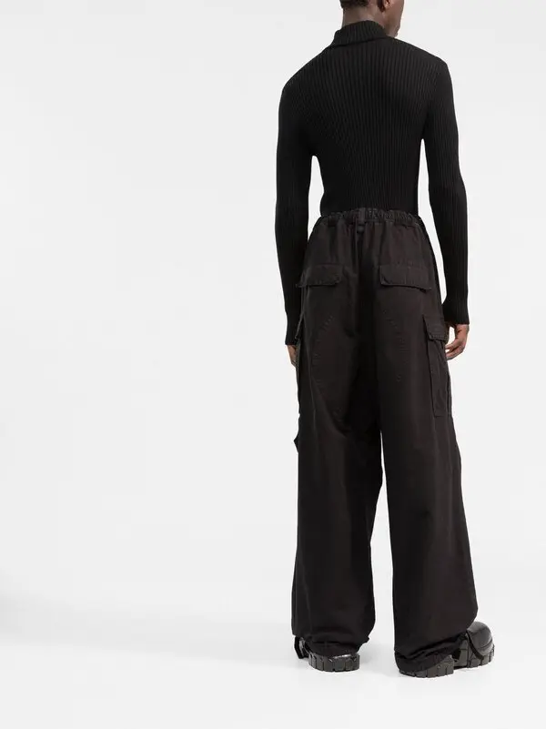 Balenciaga Drawstring Cargo Trousers