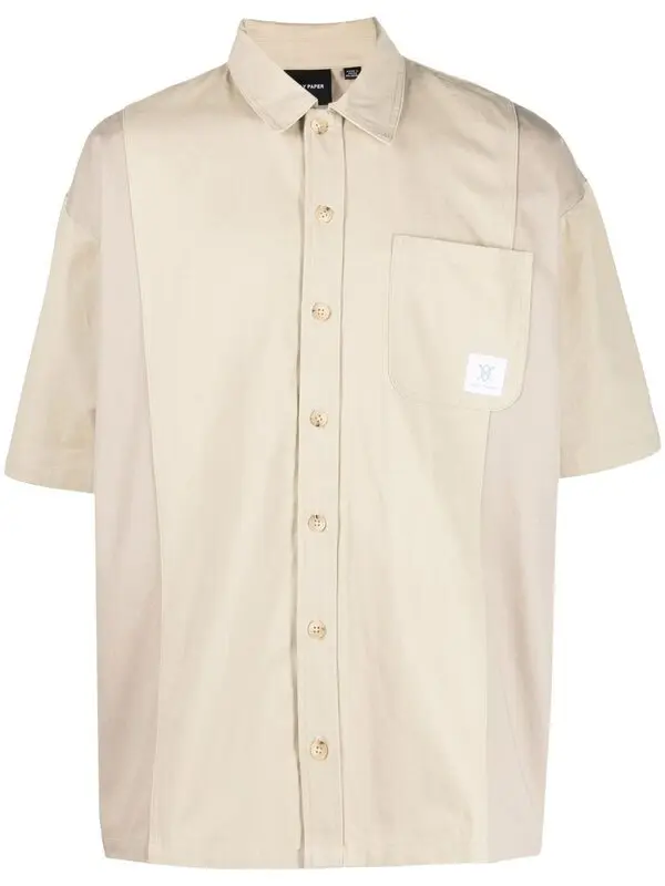 DAILY PAPER Modji Short-sleeved Twill Shirt