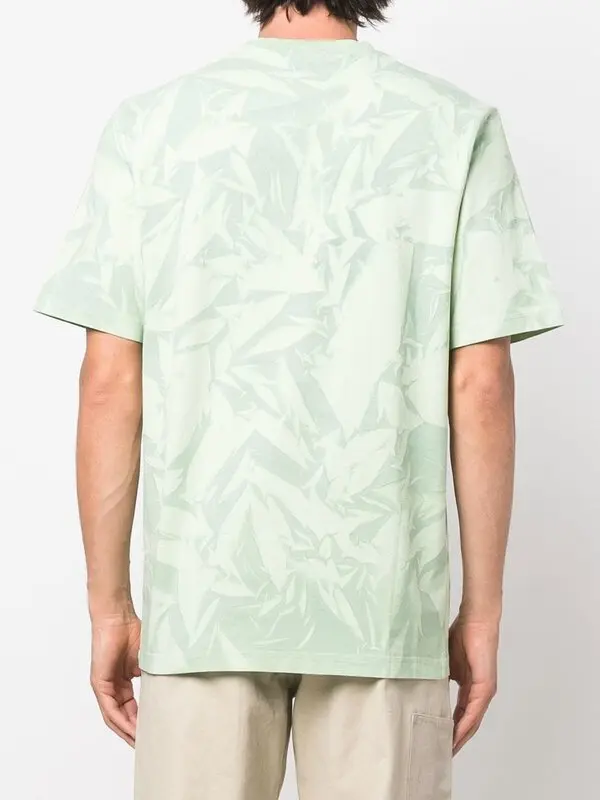 DAILY PAPER Menef Logo-print Crease T-shirt