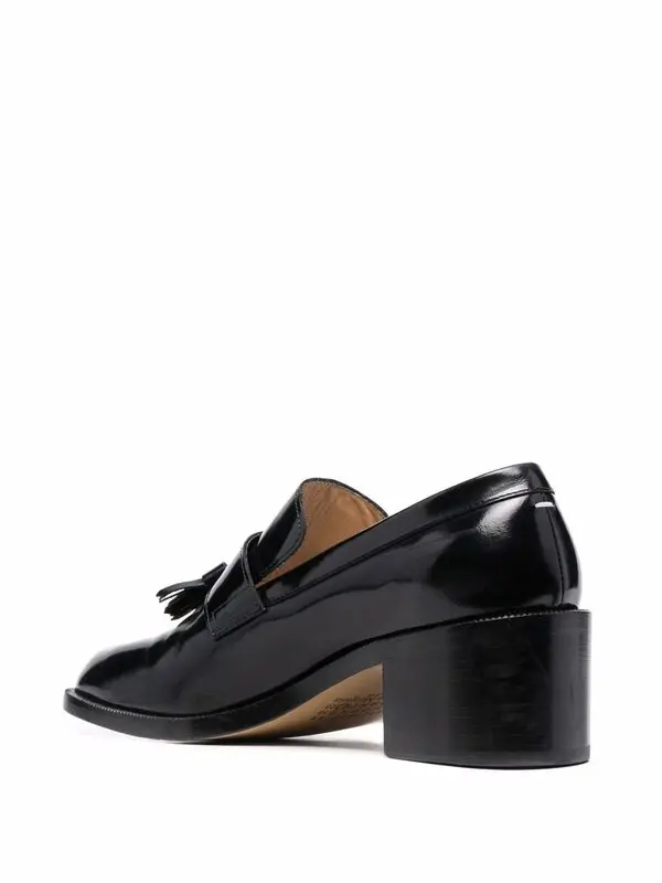 MAISON MARGIELA Tabi Tassel-detail Leather Loafers