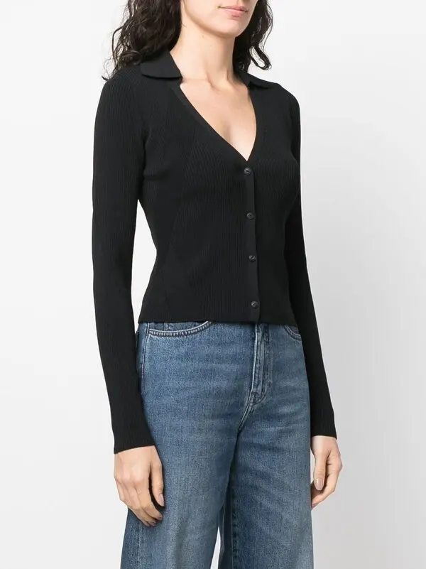 Rag & Bone Ribbed Knitted Cardigan
