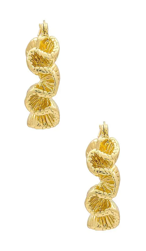 AMBER SCEATS X Wave Hoop Earrings