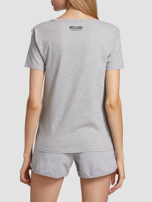 Moschino Logo Band T-shirt