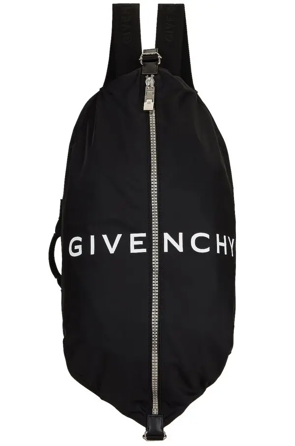 Givenchy G-zip Duffle Backpack Medium - Black