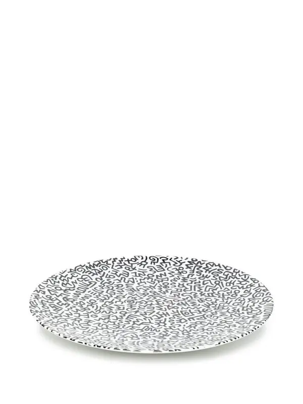 LIGNE BLANCHE Keith Haring Bone China Plate