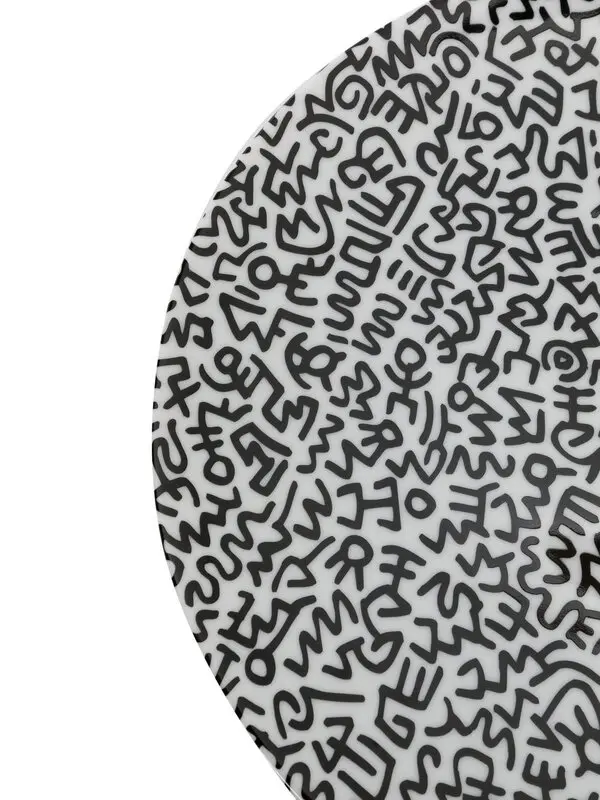 LIGNE BLANCHE Keith Haring Bone China Plate