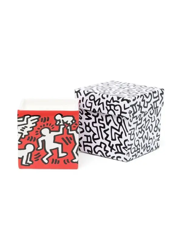LIGNE BLANCHE Keith Haring Square Candle