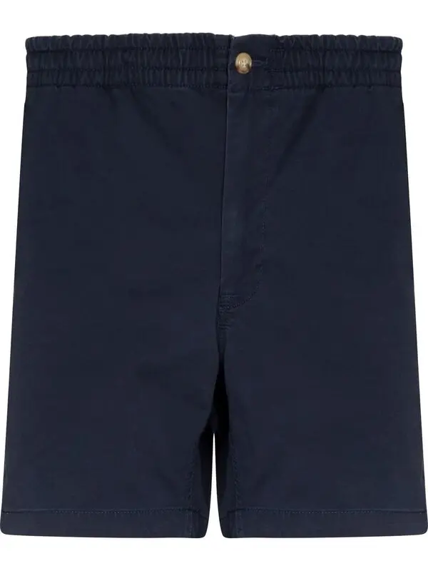 Ralph Lauren Elasticated Waistband Deck Shorts - Blue