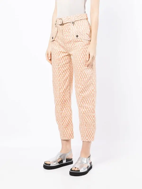 Ulla Johnson Waverly Belted Cropped Pant