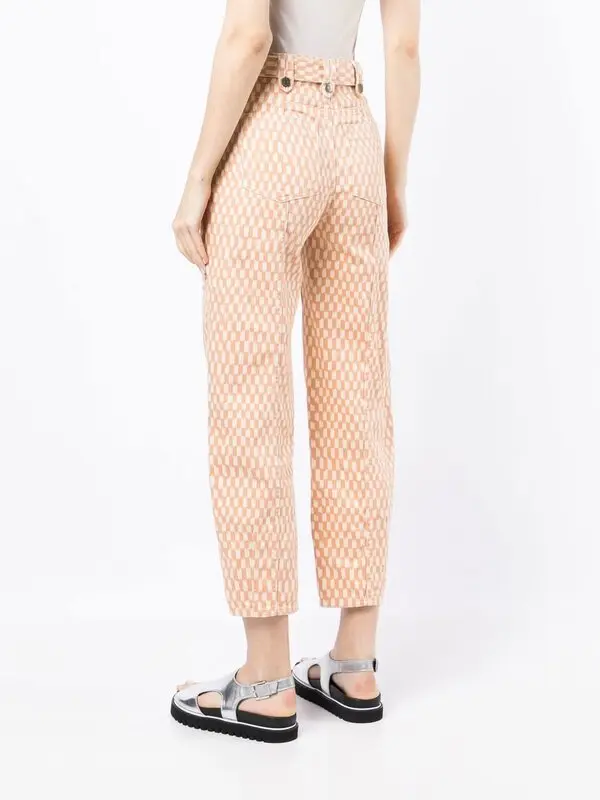 Ulla Johnson Waverly Belted Cropped Pant