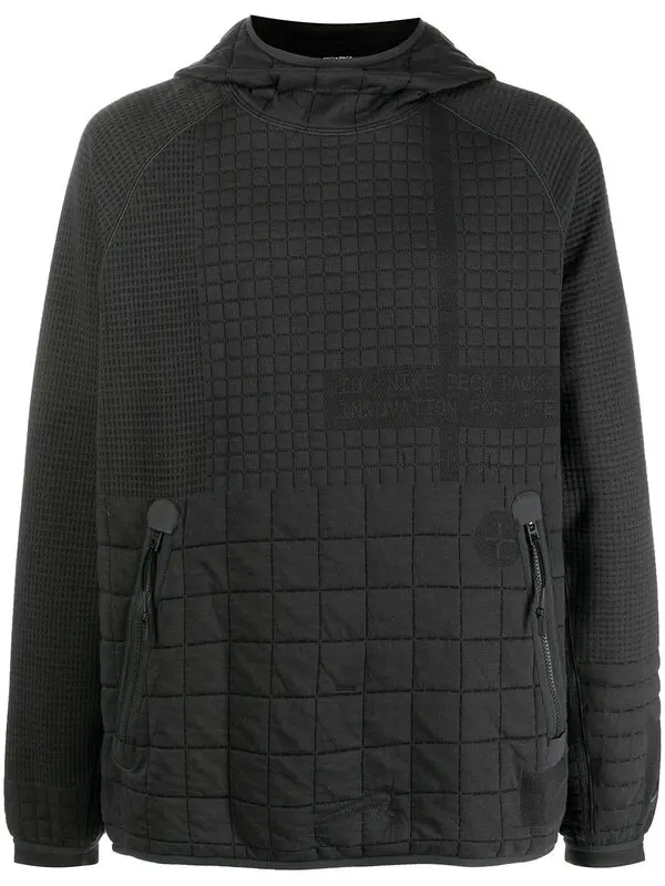 Nike Quilted Long-sleeve Hoodie