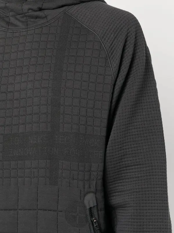 Nike Quilted Long-sleeve Hoodie