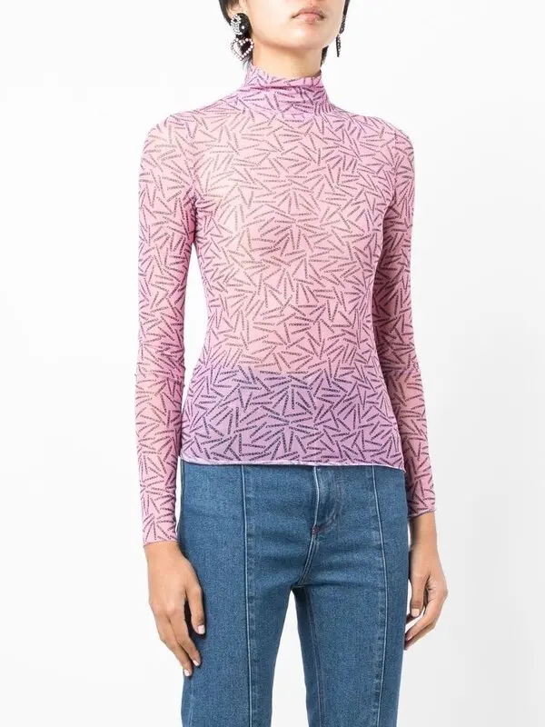 Viktor & Rolf Logo Print Top