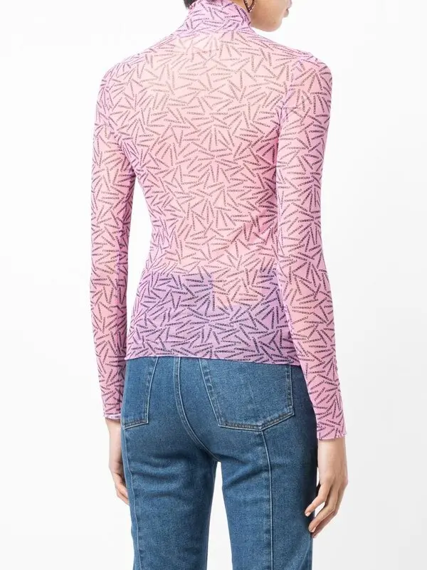 Viktor & Rolf Logo Print Top