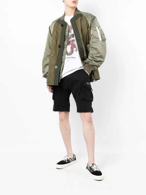 Alpha Industries Knee-length Cargo Shorts