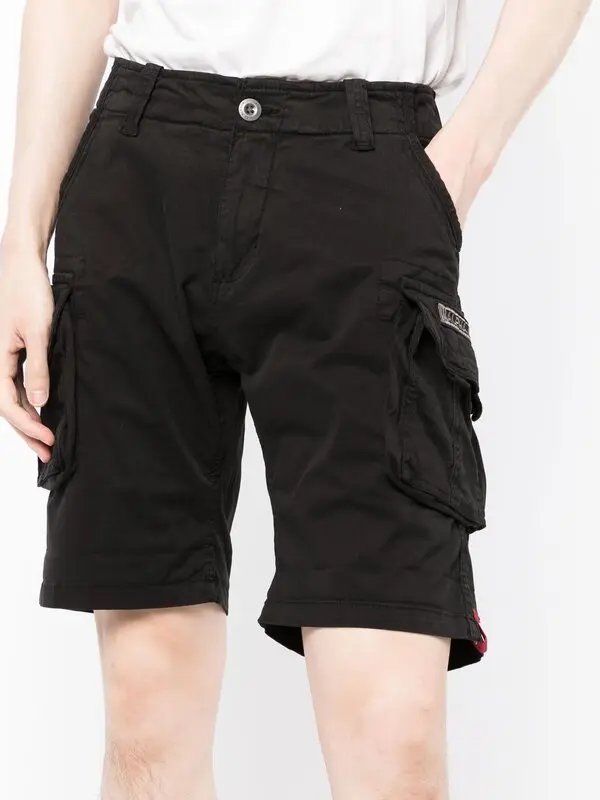 Alpha Industries Knee-length Cargo Shorts