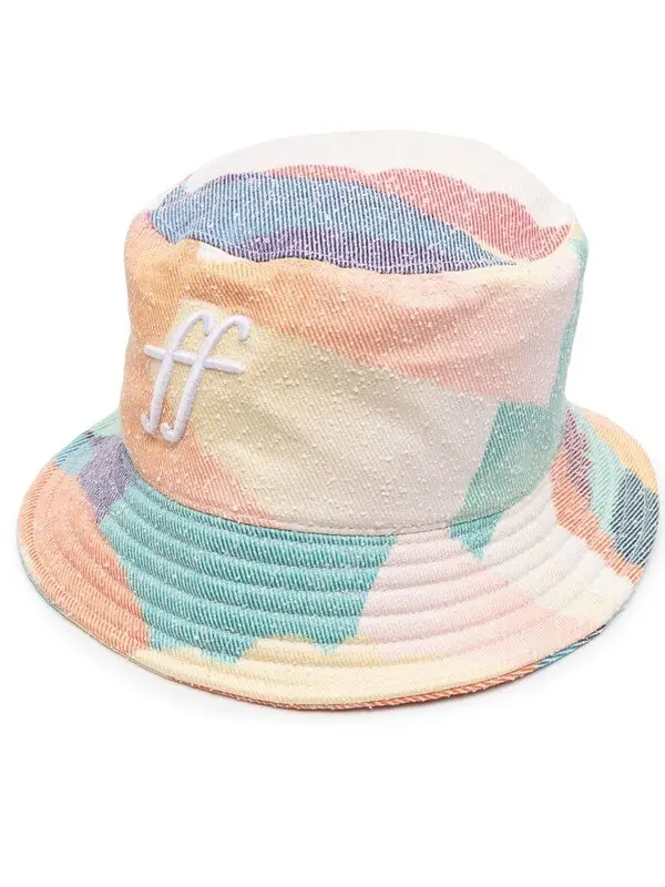 FORTE_FORTE Jacquard Bucket Hat - Neutrals