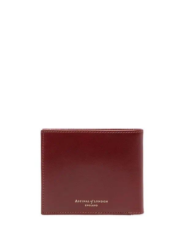 ASPINAL OF LONDON Logo Plaque Folded Wallet
