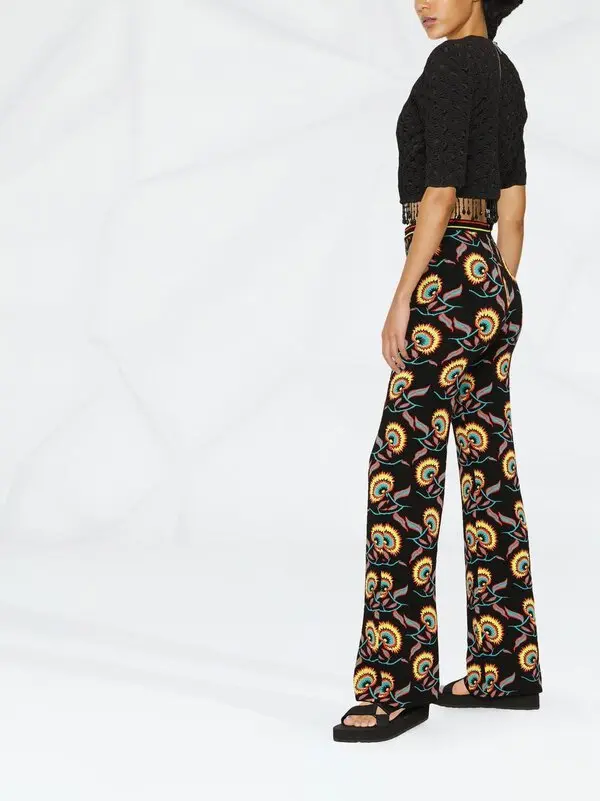 Rabanne Floral-print Trousers