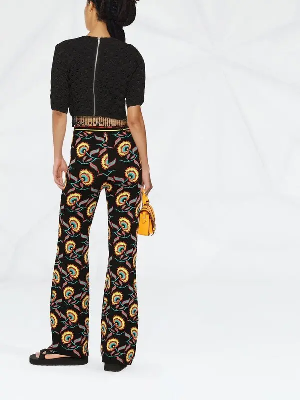 Rabanne Floral-print Trousers