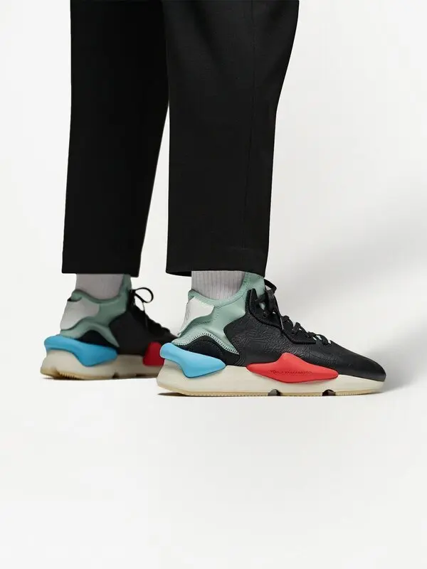 Y3 Kaiwa Low-top Sneakers - Black