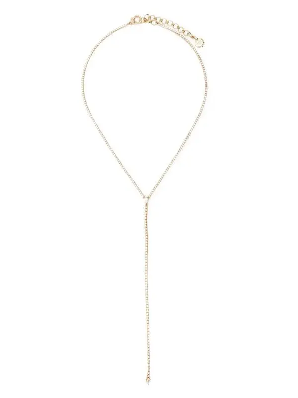 Shay 18kt Yellow Diamond Infinity Necklace - Gold