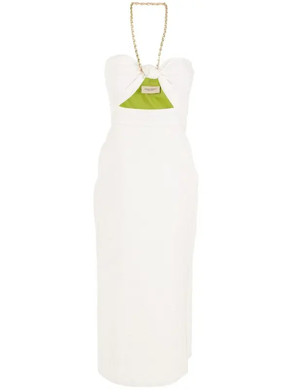 ADRIANA DEGREAS Cut-out Detail Dress