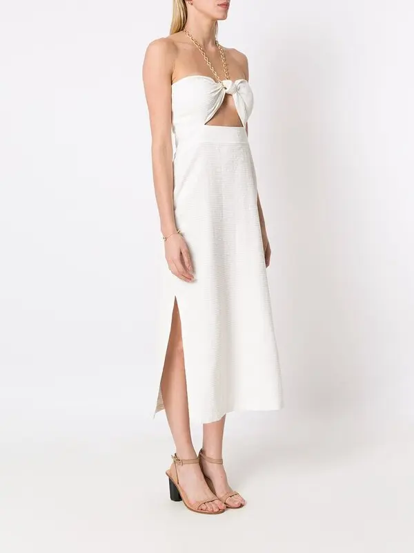 ADRIANA DEGREAS Cut-out Detail Dress