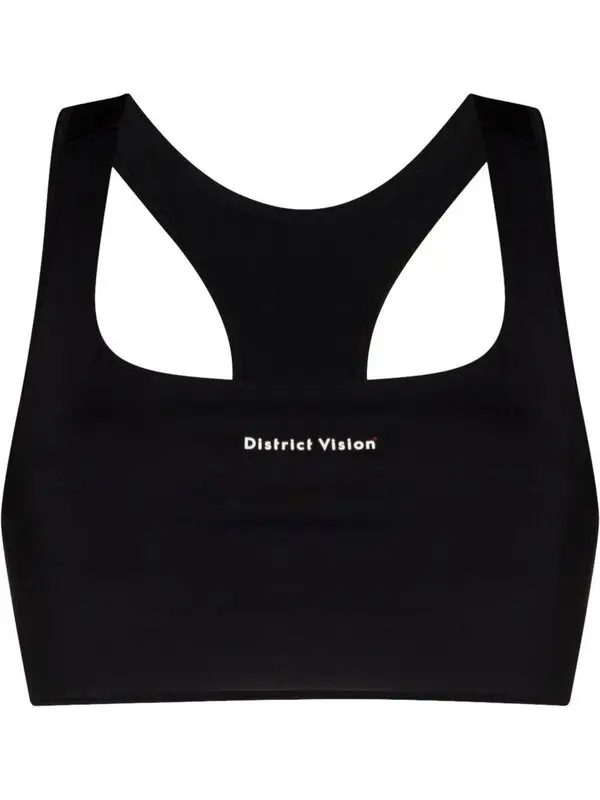 DISTRICT VISION Citta Training Sports Bra - Black