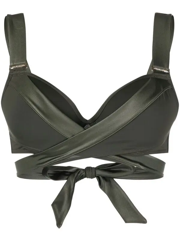 Marlies Dekkers Stretch-design Bikini Top - Green