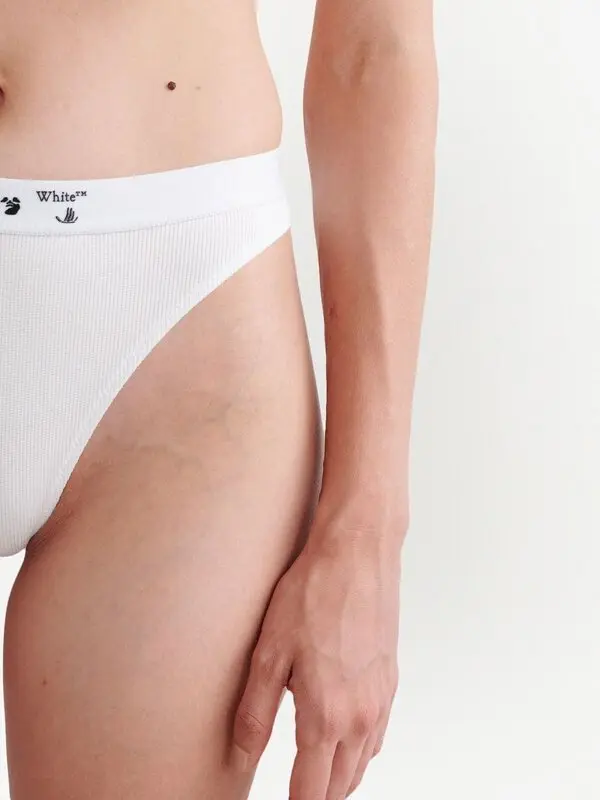 Off-White Two-pack Logo-print Thongs