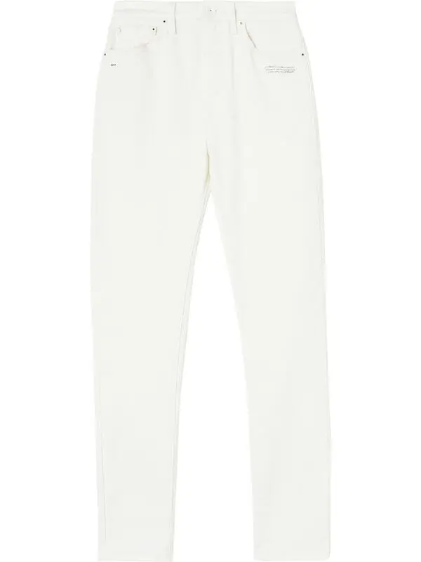 Off-White Corporate Slim-fit Trousers