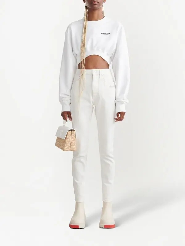 Off-White Corporate Slim-fit Trousers