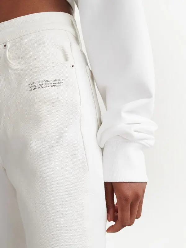 Off-White Corporate Slim-fit Trousers