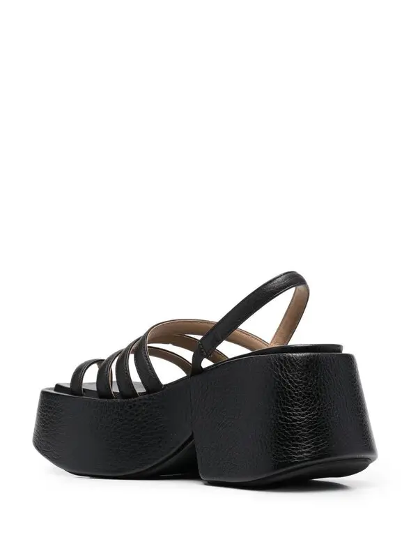 Marsèll Slingback Chunky Platform Sandals - Black