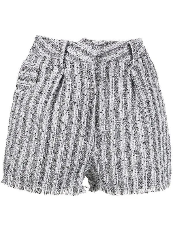 IRO PARIS Honza Striped Shorts