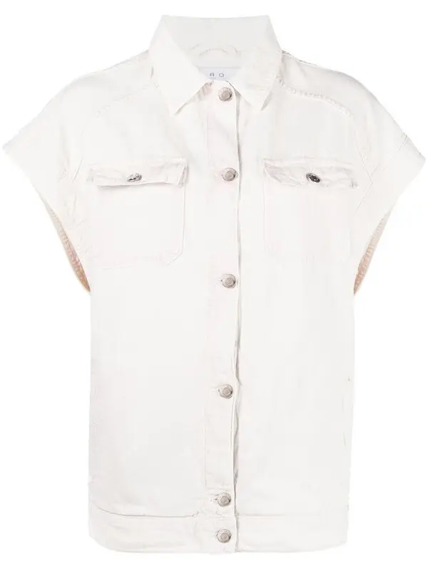 IRO PARIS Sena Shirt - Neutrals